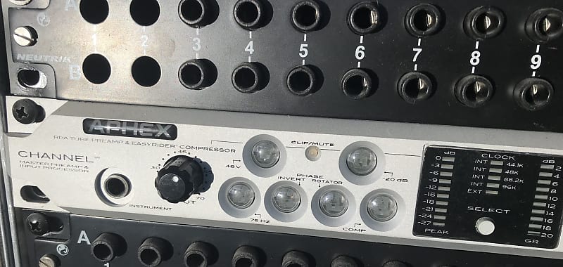Aphex RPA Tube Preamp & Easyrider Compressor | Reverb