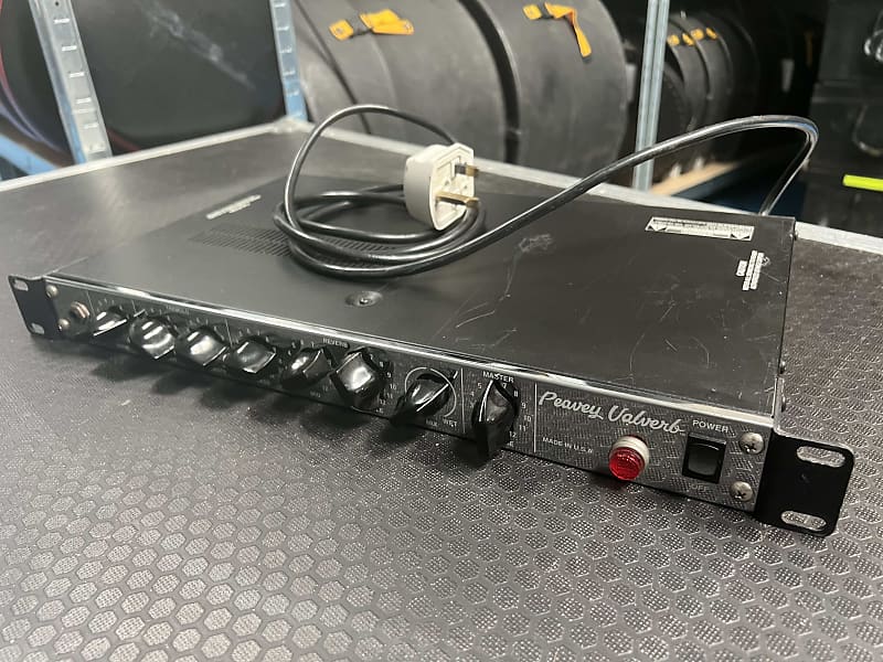 Peavey Valverb - Chrome/Black Valve Pre-Amp, Reverb and | Reverb