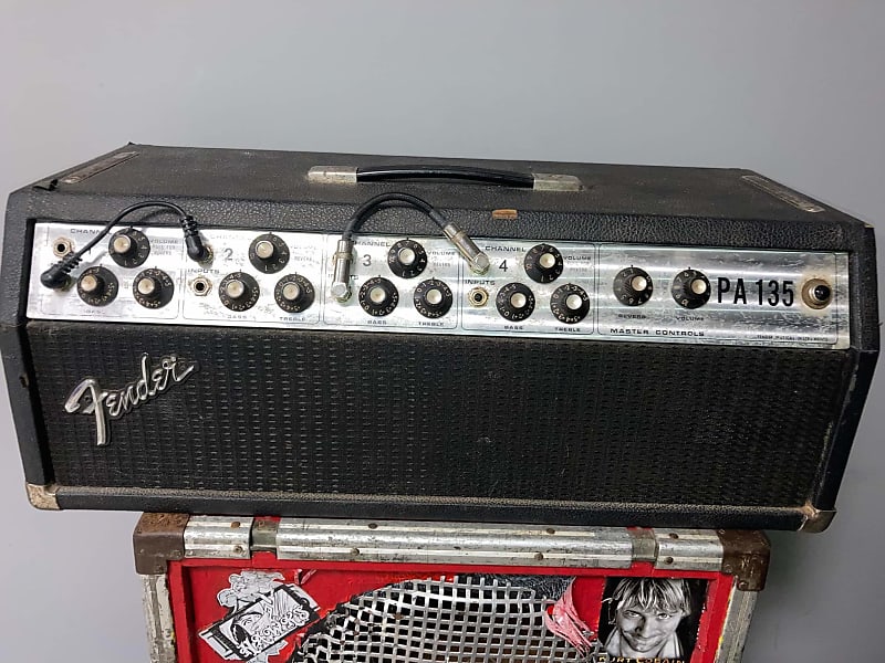 Fender Pa135 70s - Black | Reverb