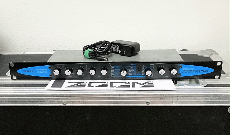 ZOOM 1202 Studio Multi-Effects Processor Reverb Delay w/ | Reverb