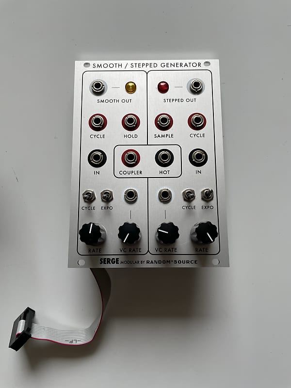 Random Source Serge Smooth & Stepped Generator Silver | Reverb