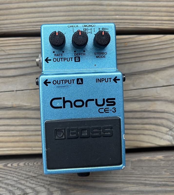 Boss CE-3 Chorus (Green Label) 1984 - 1988 - Blue | Reverb