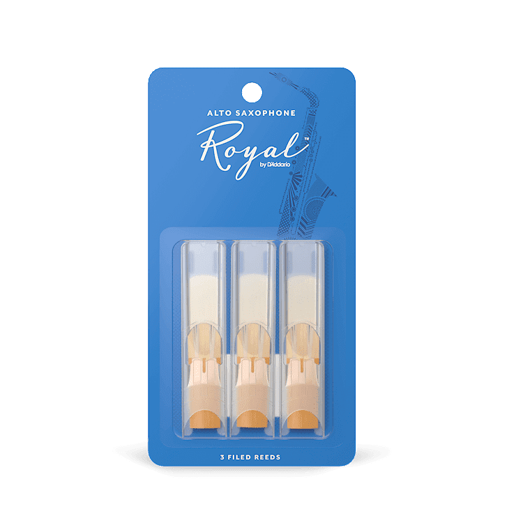 Rico Royal Alto Saxophone Reeds 3-Pack 1.5 | Reverb