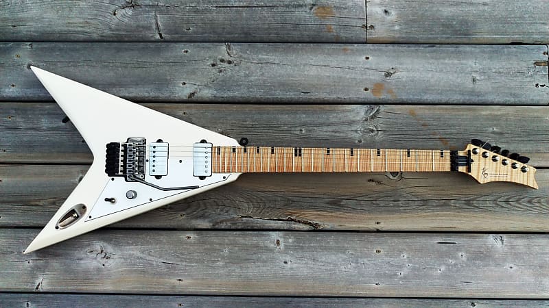 King Custom Guitars King V - Vintage White | Reverb Canada
