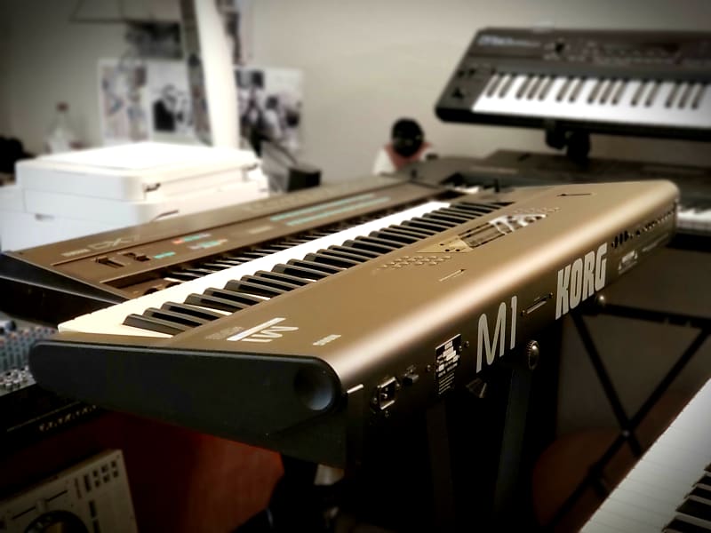 THE LEGENDARY AND VERY RARE KORG M1 SYNTHESIZER KEYBOARD IN | Reverb