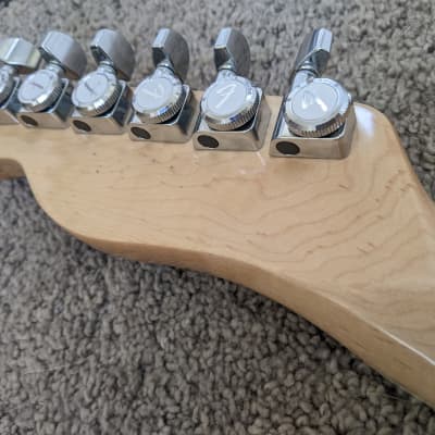 Tele/ telecaster style Neck, binding,block inlays,fender | Reverb