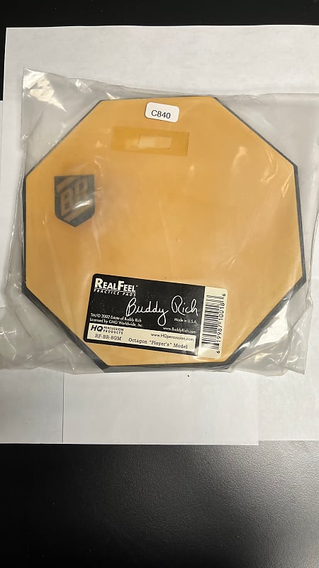 Vintage Buddy Rich Octagon Practice Drum Pad [c840] | Reverb