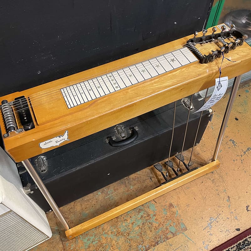 Sho-Bud Little Buddy 10 string Pedal Steel 1980s - Natural, | Reverb