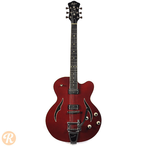 Hofner Verythin Single Cutaway Red 2012 | Reverb Canada