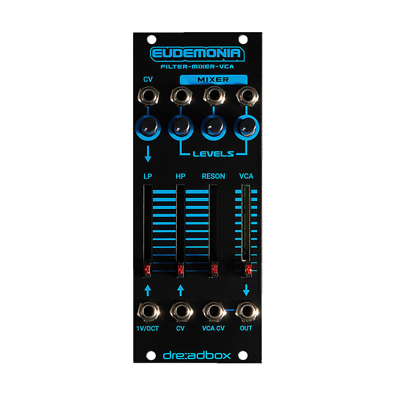 DREADBOX EUDEMONIA BLACK LIGHT VCF MIXER VCA : BRAND NEW : | Reverb
