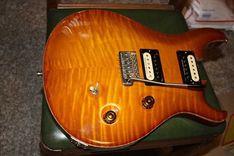 2012 USA PRS CE Loaded Body Relic Burst! | Reverb