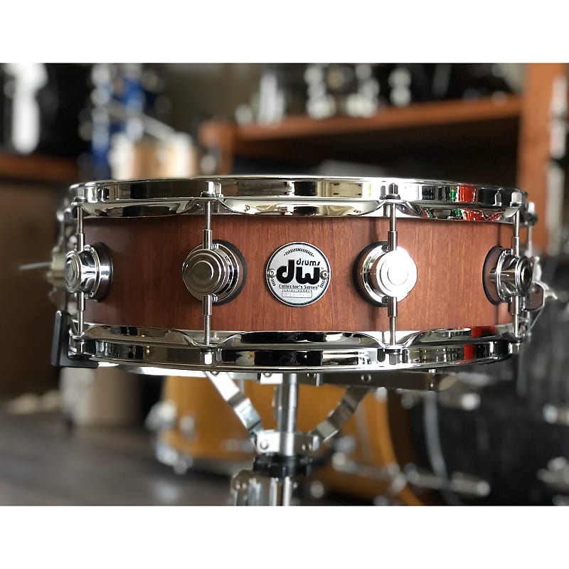 DW Collector's Series Maple / Mahogany Hybrid 4x15" Snare | Reverb UK