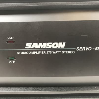 Samson Servo 550 Power Amplifier | Reverb