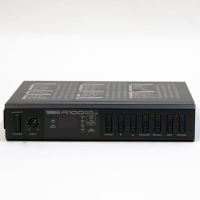Yamaha R100 Reverb Processor Half Rack with Power Supply | Reverb