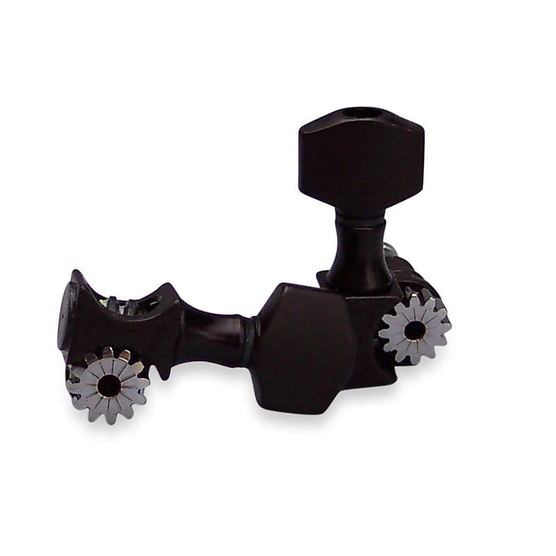Sperzel Sound Lock Tuners, 6 in Line Black | Reverb France