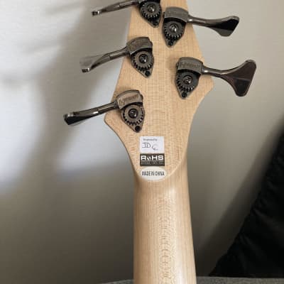 Dingwall NG2 5 String 2019-2022 - Pink Swirl + NG3 Pickguard | Reverb