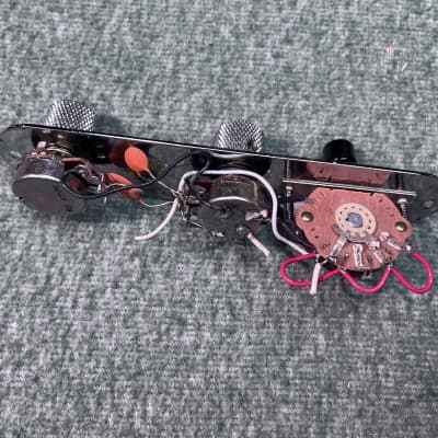 1980s loaded Telecaster control plate | Reverb