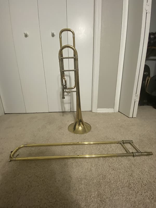 Bach 42BO Stradivarius Series Tenor Trombone with Open Wrap F | Reverb