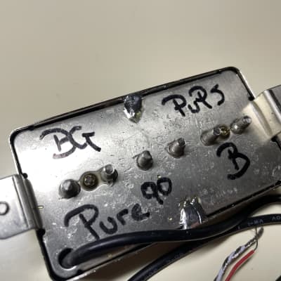 BG Pure 90 Chrome - True Humbucker sized P-90 pickups | Reverb