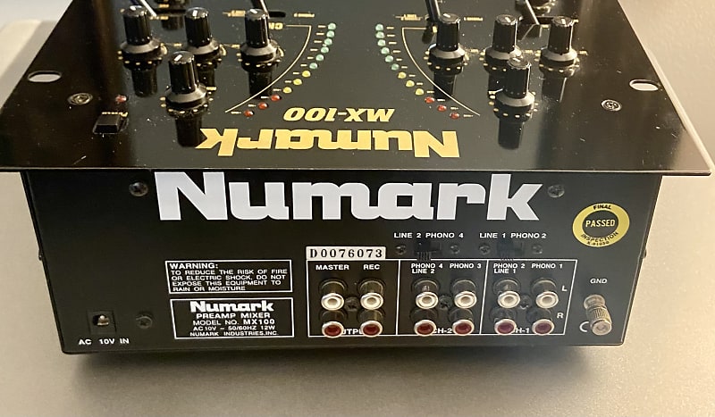Numark MX-100 - Black | Reverb