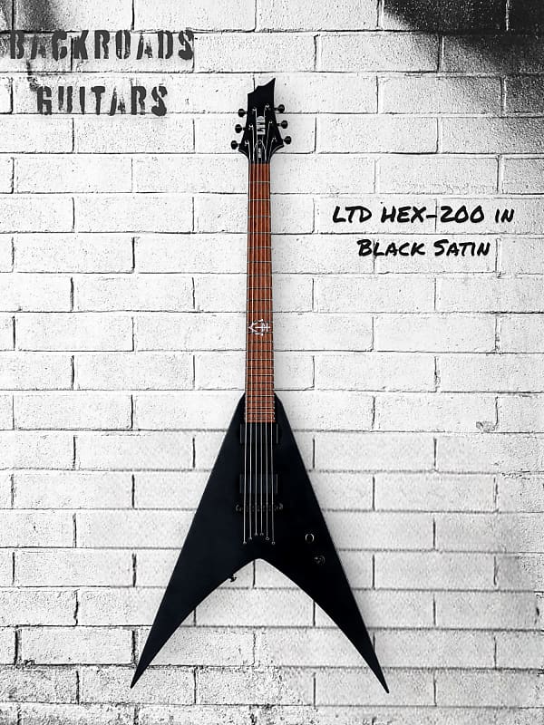 LTD HEX-200 in Black Satin | Reverb