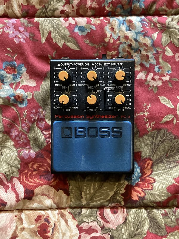 Boss PC-2 Percussion Drum Machine Synthesizer 80s - Black | Reverb