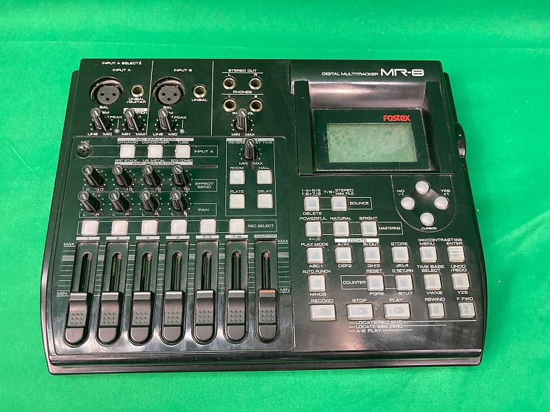 Fostex MR-8 Digital 8-Track Recorder 2000s - Black | Reverb