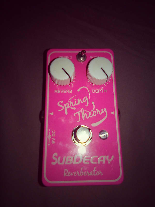 Subdecay Spring Reverb--Rare Pink--Free Shipping | Reverb