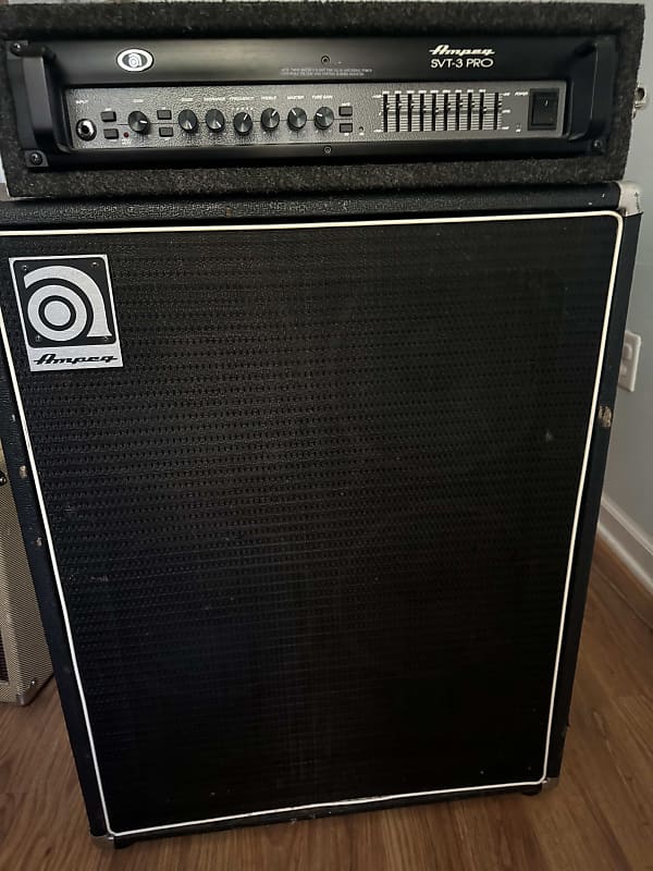 [BASS] Ampeg Half Stack: SVT-410HLN Cab + SVT3PRO Head + | Reverb