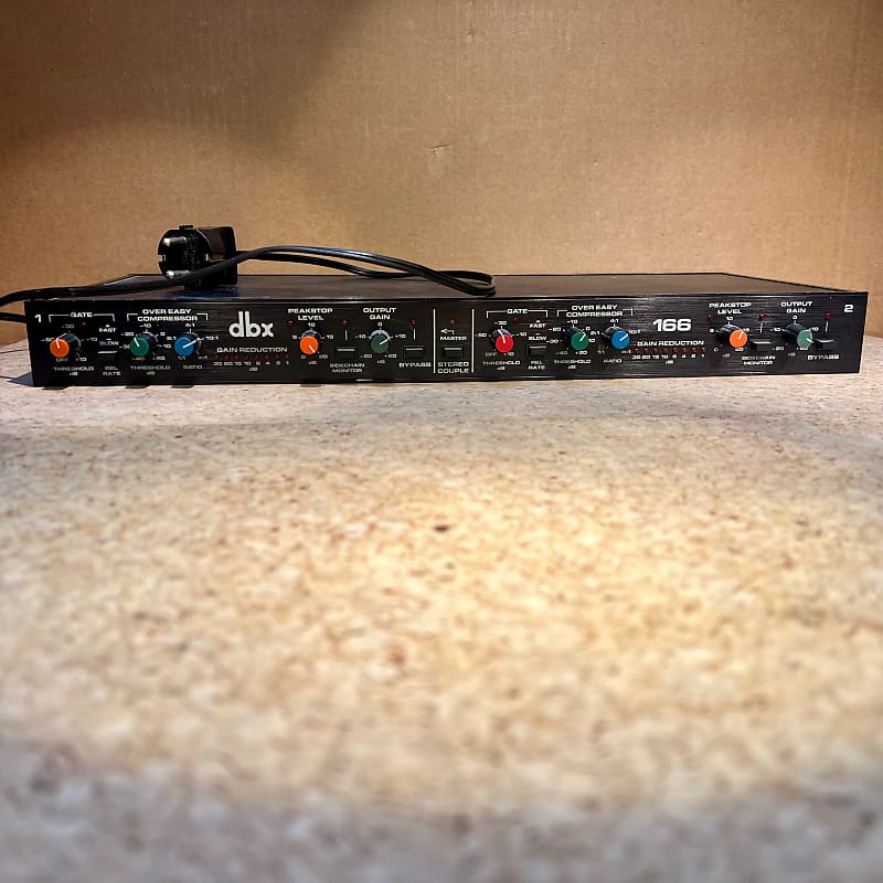dbx 166 2-Channel Dynamics Processor • Serviced & Warranty | Reverb