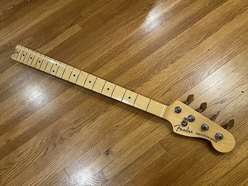 Fender American Elite Precision Bass Maple Neck | Reverb