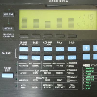 Technics AX7 1990's Synthesizer Keyboard. Many Sounds and | Reverb