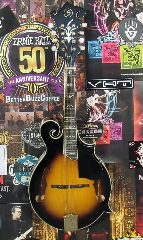 Greg Bennett by Samick - MF2VS - Mandolin - Vintage Sunburst | Reverb