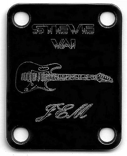 GUITAR NECK PLATE Custom Engraved Etched - STEVE VAI - | Reverb Canada