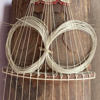 Japanese Koto, 6ft. 13 String 1970's - Rosewood | Reverb