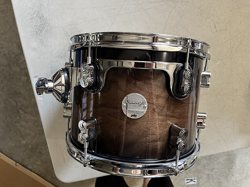 Pdp Concept exotic series 12 diameter x 9 tom Walnut to | Reverb