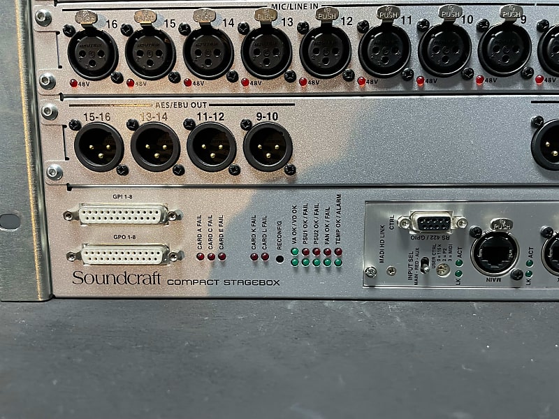 Soundcraft E947.350000 Compact Stagebox | Reverb