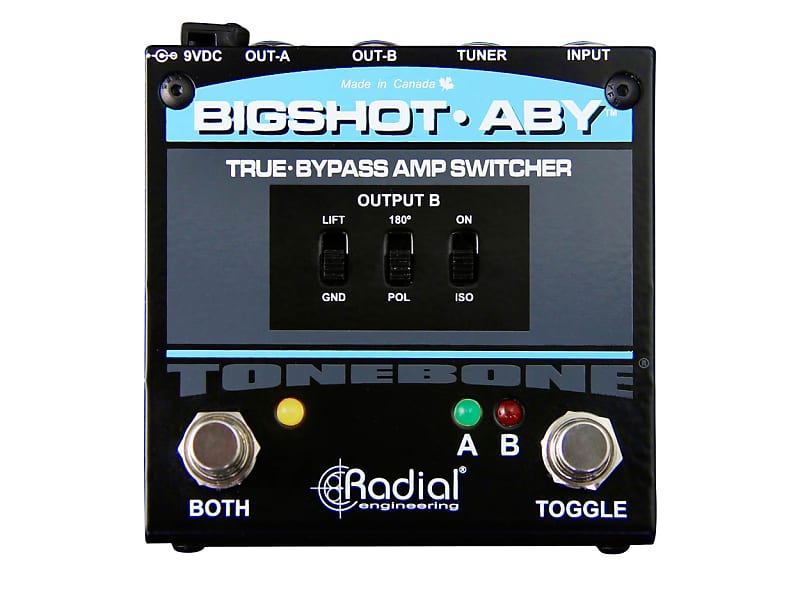 Radial Engineering BigShot ABY True Bypass Switcher Pedal v2 | Reverb