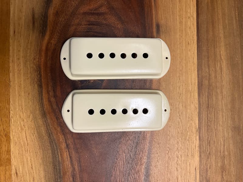 Franz GUILD T100-D P-90 FRANZ PICKUP COVERS SET, IVORY COLOR | Reverb
