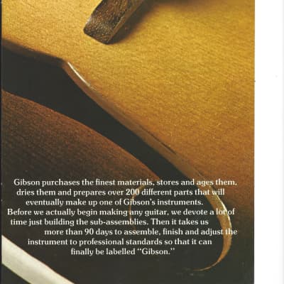 Gibson Mandolin Series Brochure 1975 | Reverb