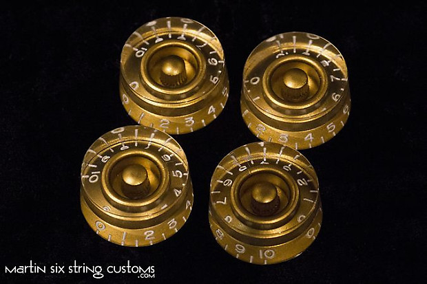 Gold Speed Knobs - Set of 4 | Reverb Canada