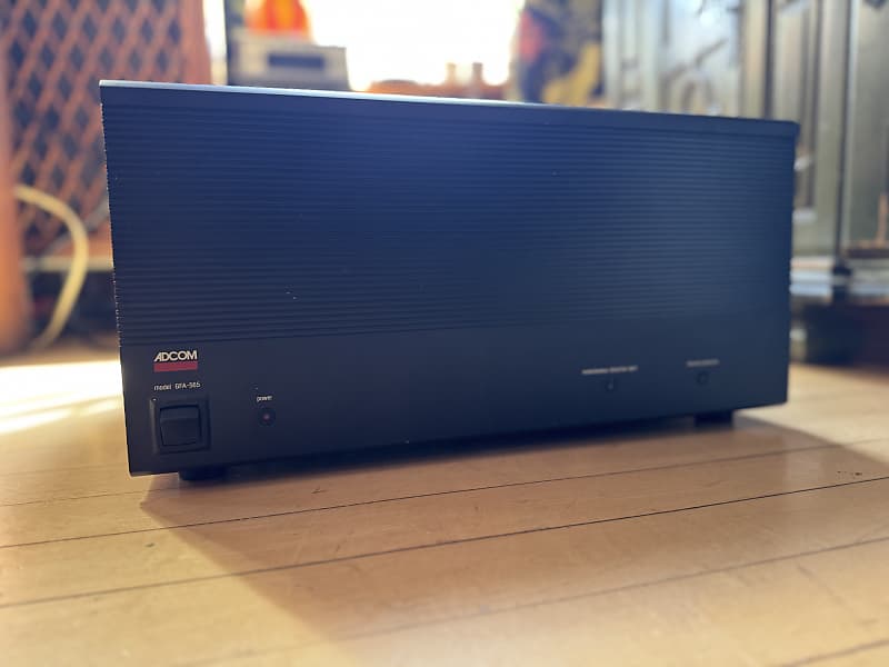 Adcom GFA-565 Monoblock Power Amp - Black | Reverb