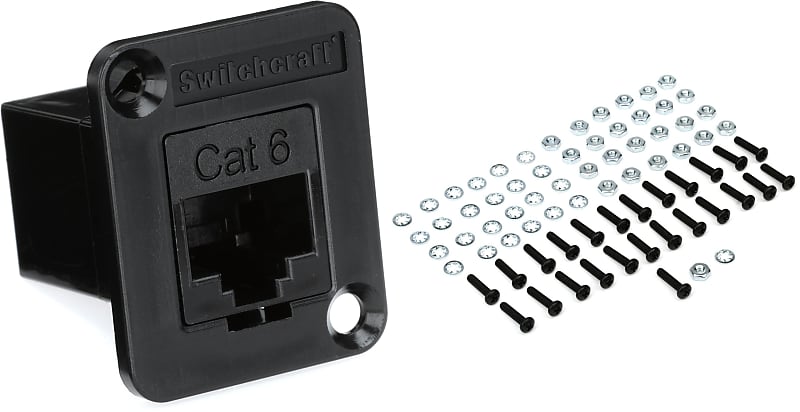 Switchcraft RJ45 CAT 6 Connector Panel-mount Bundle with Pro | Reverb