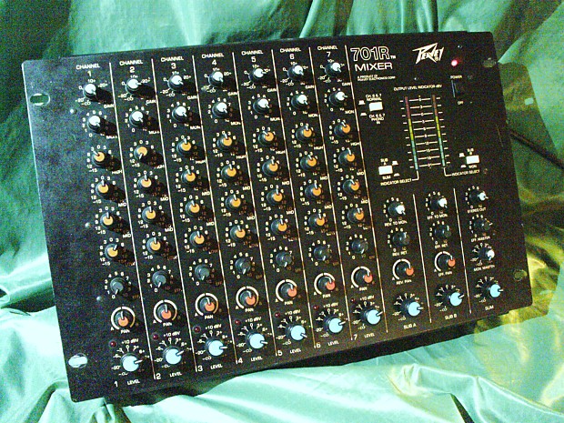 Peavey 701R mixer ~ rack mixer ~ with Spring Reverb | Reverb