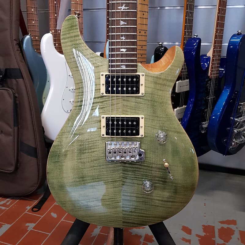 Prs Custom 24 Se Trampas Green | Reverb Australia