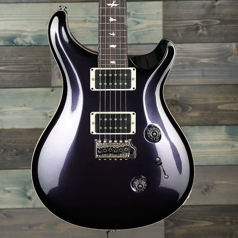 PRS Custom 24 Non-10 Flame Maple Top - Grape Metallic | Reverb