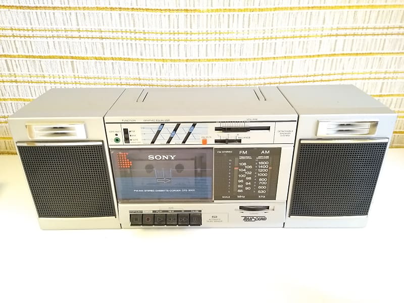 Sony CFS-3000 FM/AM Cassette Recorder | Reverb