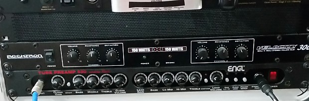 Rocktron Velocity 300 Sterero or bridged power amp | Reverb