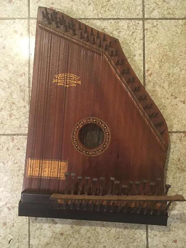 Antique Celestaphone. 1913 Phonoharp. Zither. Folk | Reverb
