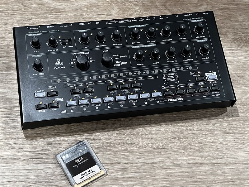 Abstrakt Instruments Avalon Bassline 2023 - Black | Reverb